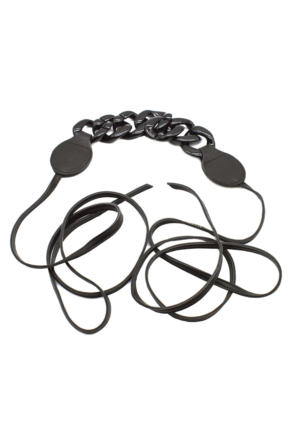 Narrow LEIS belt with chain – Relish